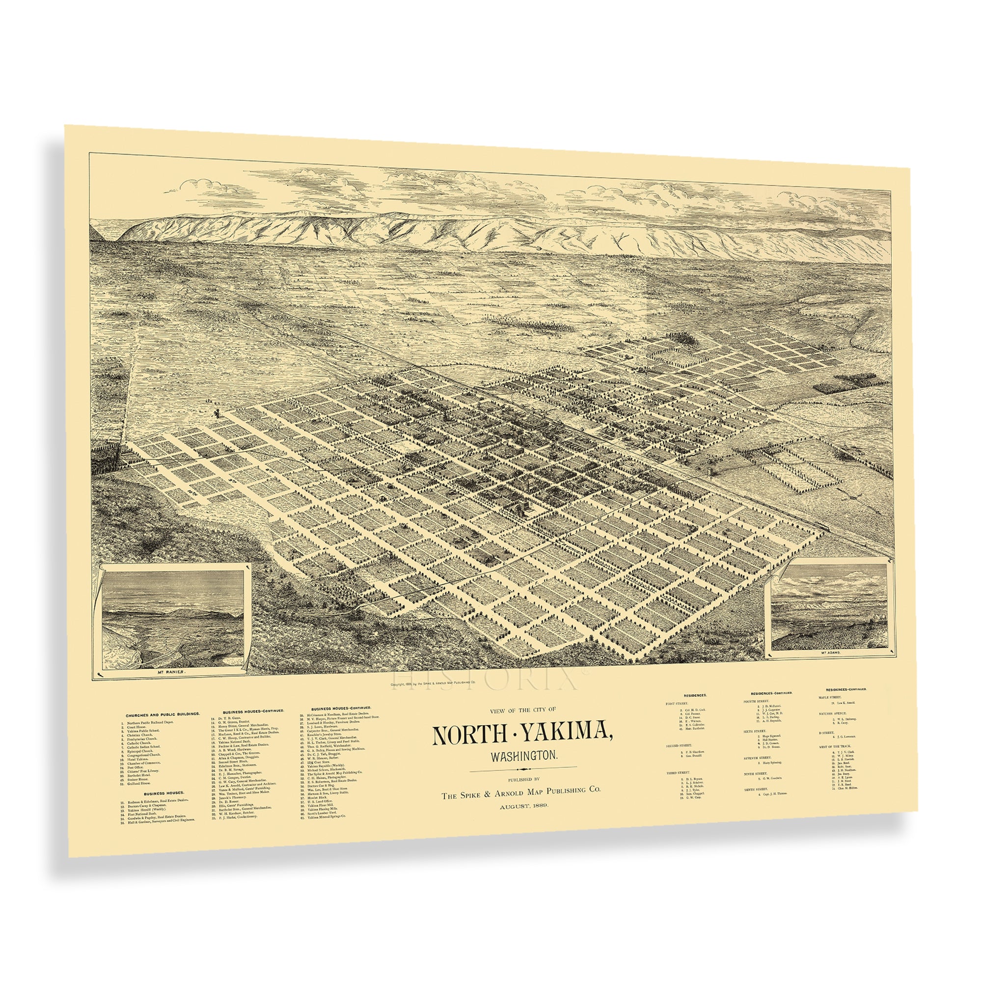 Yakima Map City Of Yakima | The Heart Of Central Washington